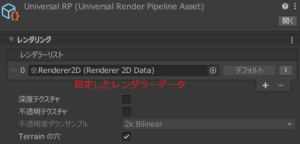 【Unity】URP2DでのTransparency Sort Modeの変更方法 | masatonblog